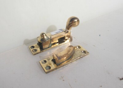 Windows, Sashes & Locks - Victorian Brass Window - 2