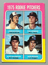 1975 Topps - 1975 Rookie Pitchers Rick Rhoden, Scott McGregor, Jamie ...