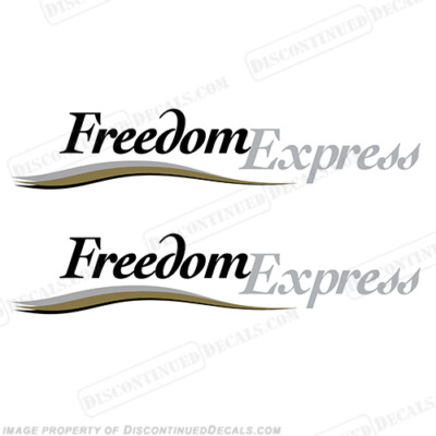 Fits Coachmen Freedom Express RV Decals with Color Graphic - 9.75" x 49 ...