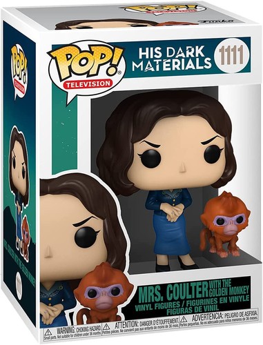 Funko POP! His Dark Materials 1111 - Mrs Coulter With Golden Monkey | eBay