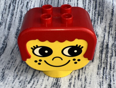 Duplo Building Bricks Blocks Toy Yellow fits 2 x2 Bricks w/ Child ...