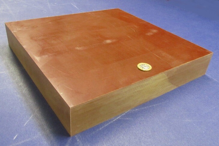 Micarta Linen Phenolic LE Grade Sheet 2.00" Thick x 12" x 12" | eBay