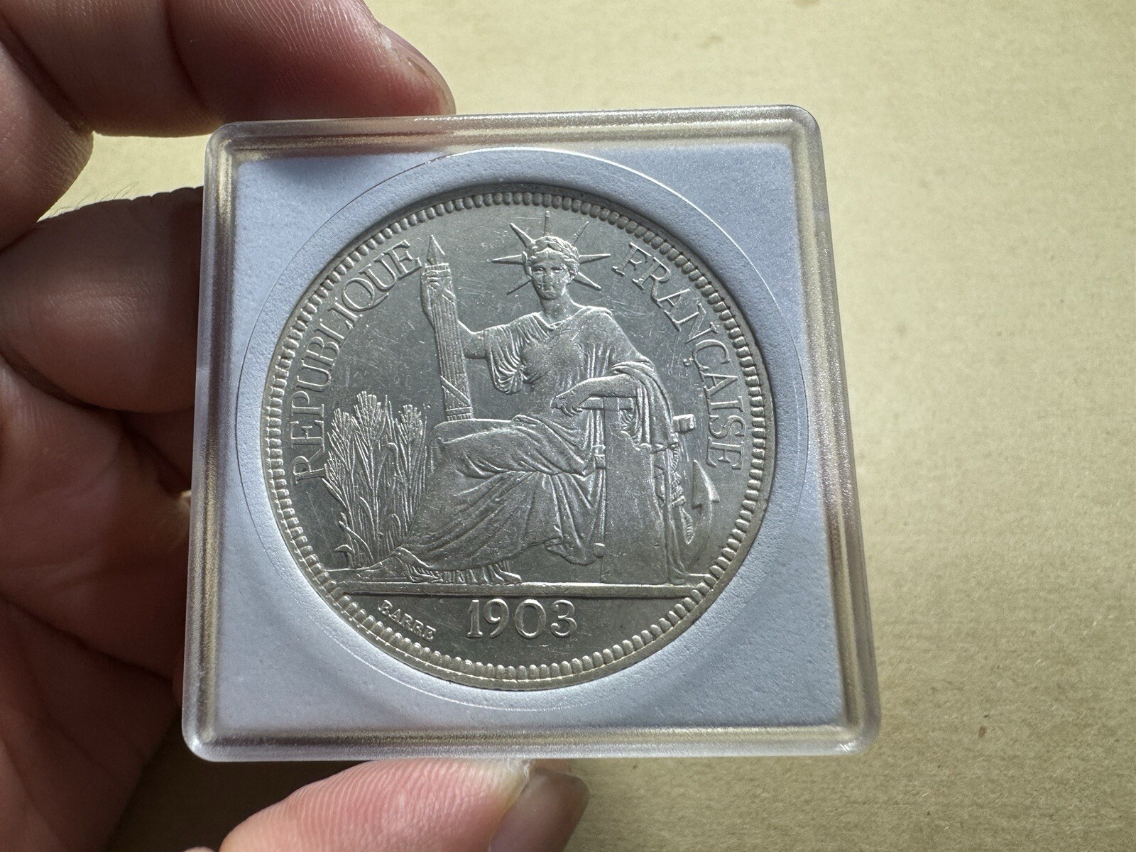 1 Piastre Silver Indochine Coins 1903 Vintage Rare_LDP Shop. | eBay