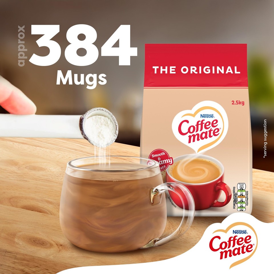 Coffee Mate Coffee Whitener 2.5kg Bag (Packing may vary) 5011546474892 ...