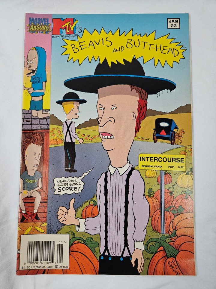 Beavis and Butt-Head Marvel Comic Books MTV 1994-1995 #7 #10 #11 #13 ...
