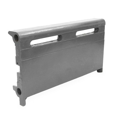 1.5ft Cast Iron Baseboard Radiator Floor Standing 10" H x 2-1/2" D x 18 ...