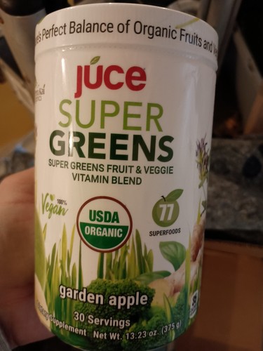 Terra Kai Juce Organic Super Greens Powder - 77 Superfoods, Vegan ...