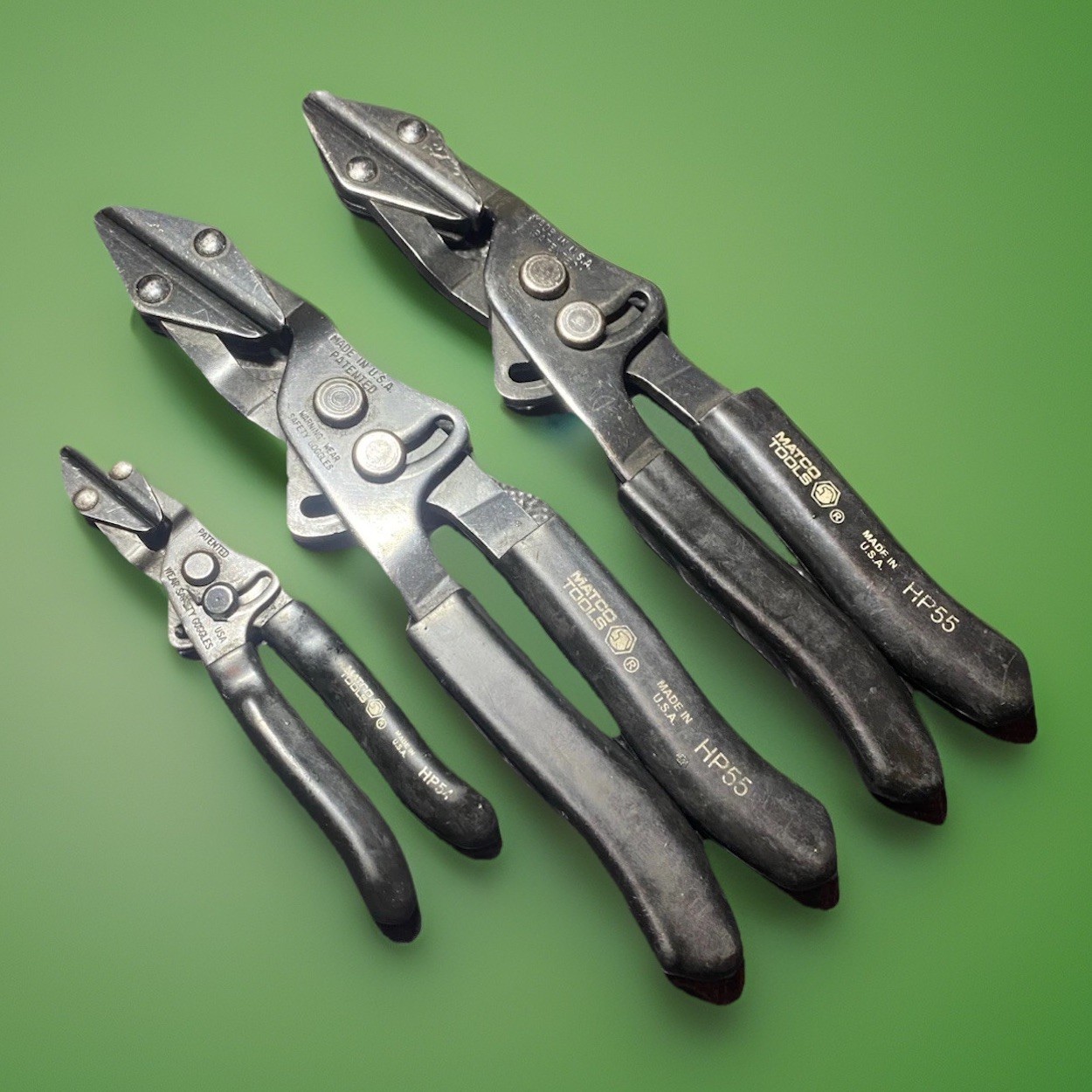 Matco Tools HP55 9” & HP45 5 1/2" Hose Pinch-Off Pliers 3PC LOT USA ...