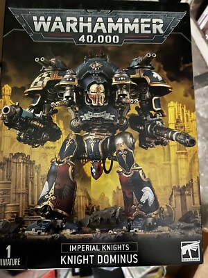 Imperial Knights - Dominus Knight Warhammer 40k Games Workshop ...
