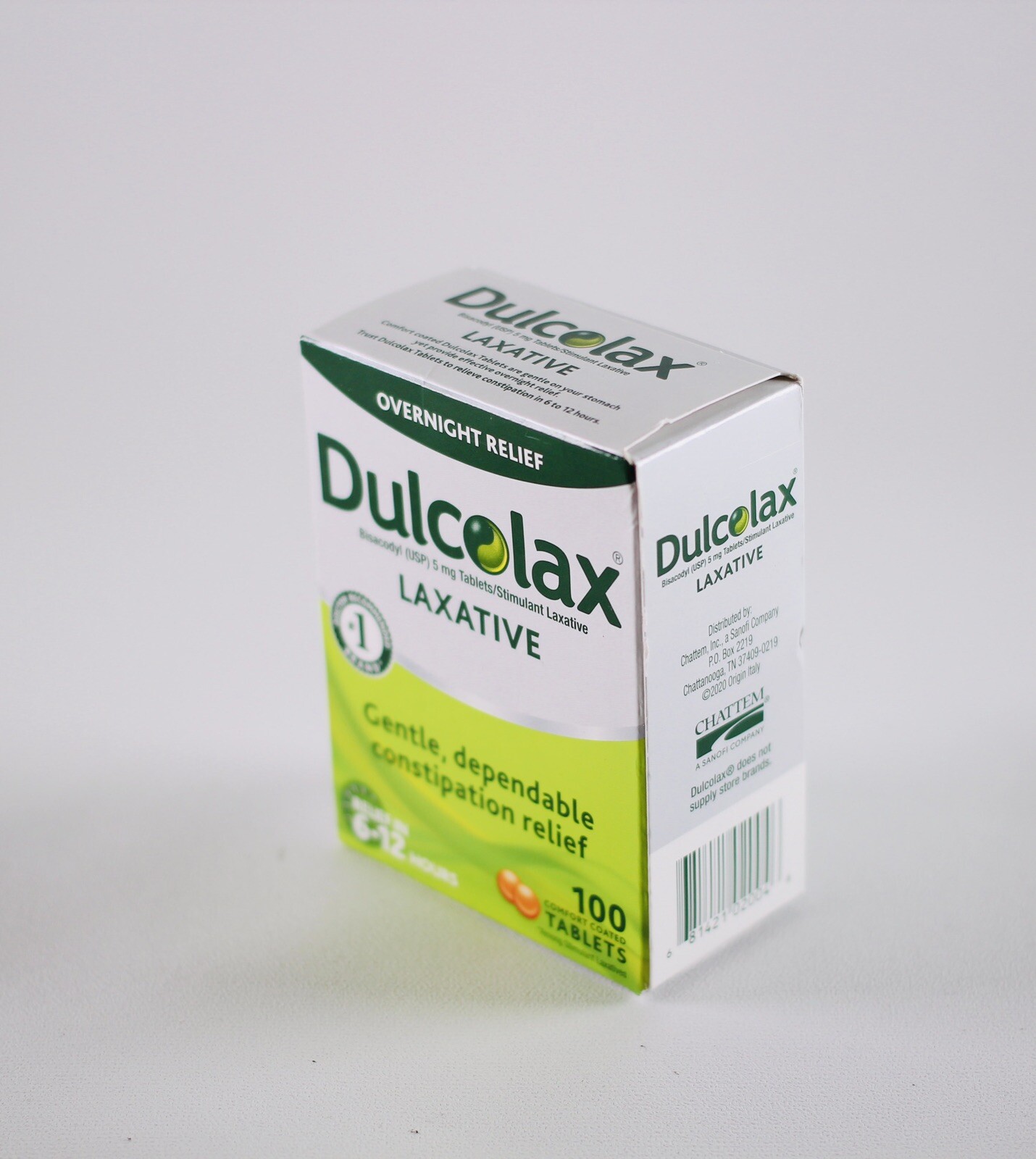 Dulcolax Laxative Tablets (100 Ct), Reliable Overnight Relief ...