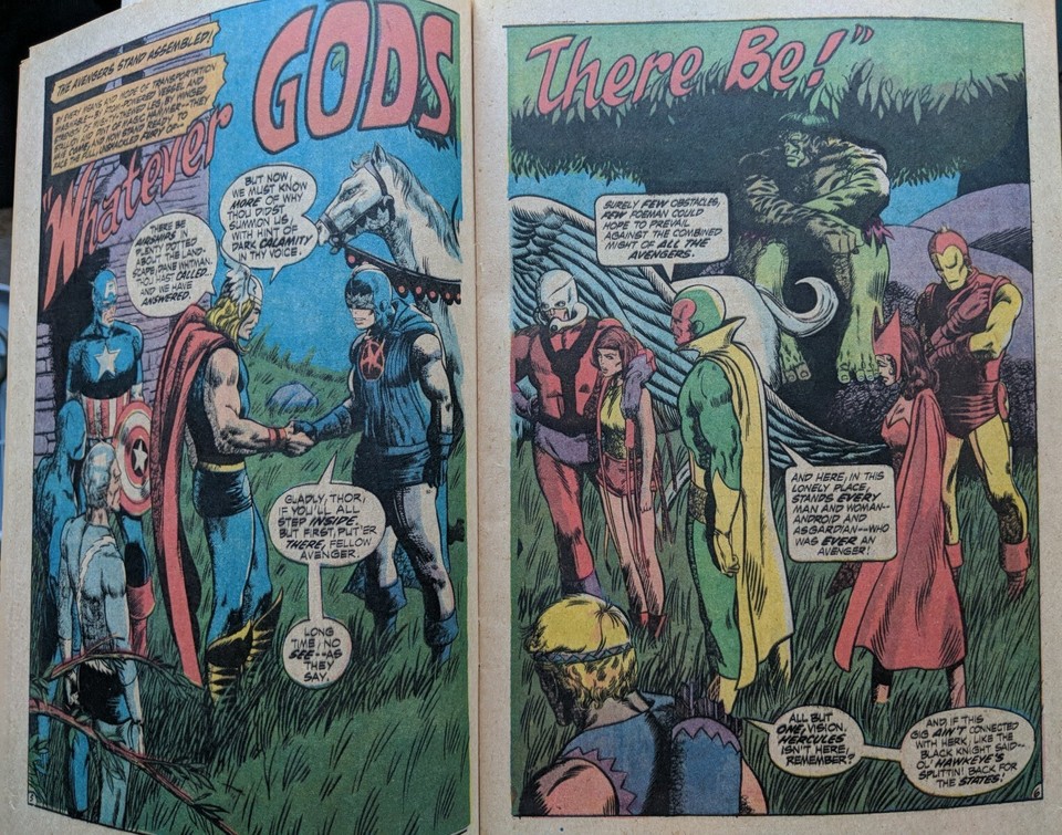 Avengers #100 - Barry Windsor-Smith Artwork | eBay