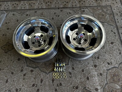 Vintage Pair (2) 15x8.5 Appliance Style Mag Wheel Chevy 4 3/4 | eBay
