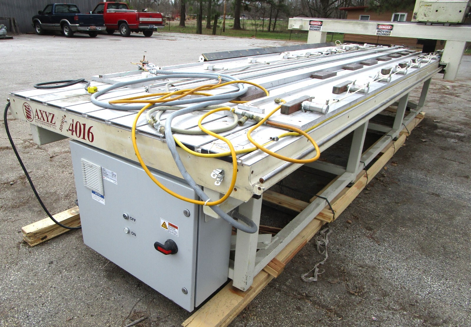 AXYZ 4016 CNC Router S# 1339-1240 480v 3ph Used Take Out | eBay