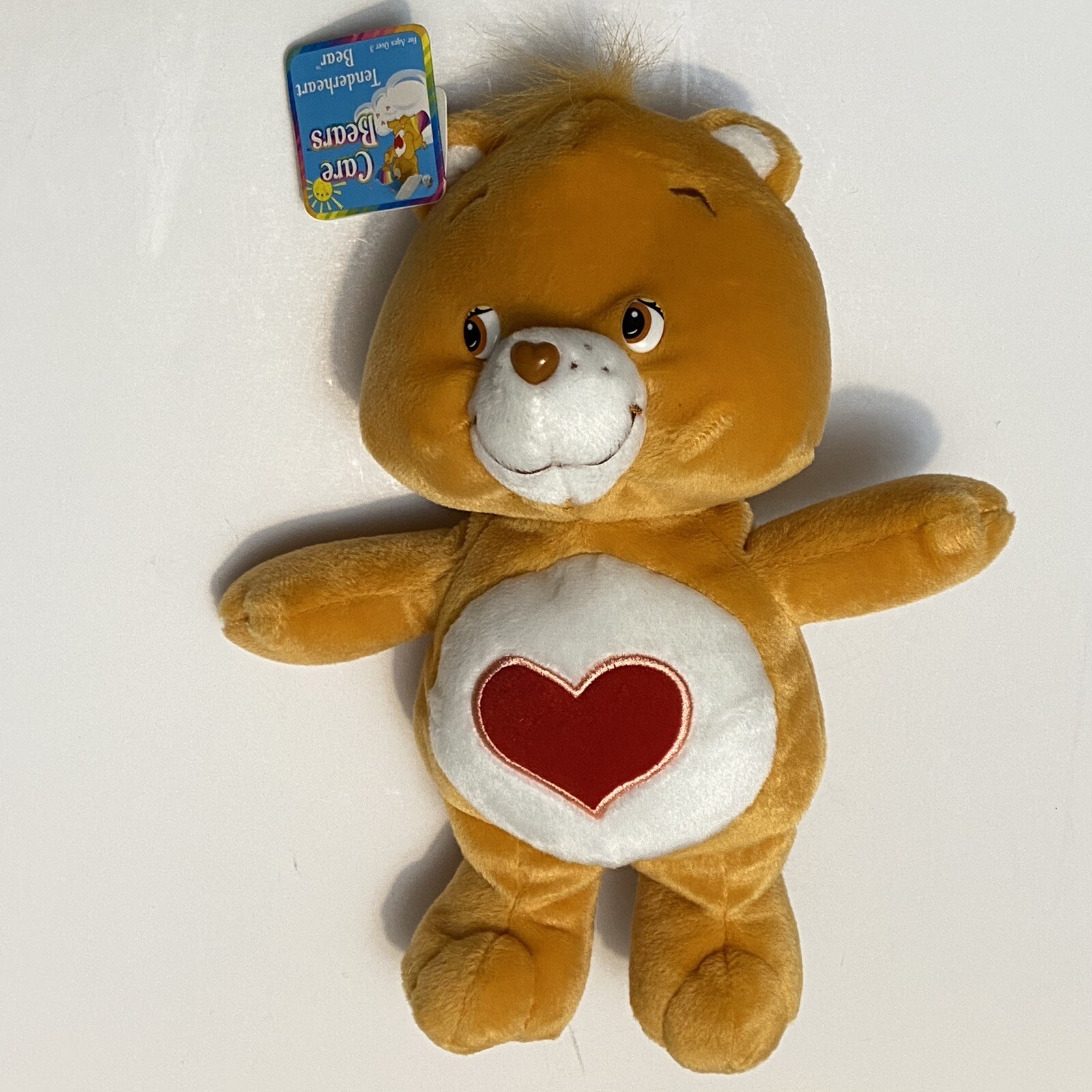 Tenderheart Tender Heart Orange Care Bears Plush Bear 2002 10" TCFC for ...
