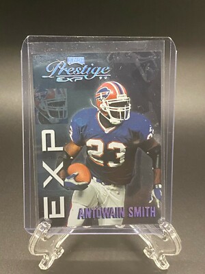 1999 Playoff Prestige EXP Reflections Silver Card #188 Antowain Smith ...