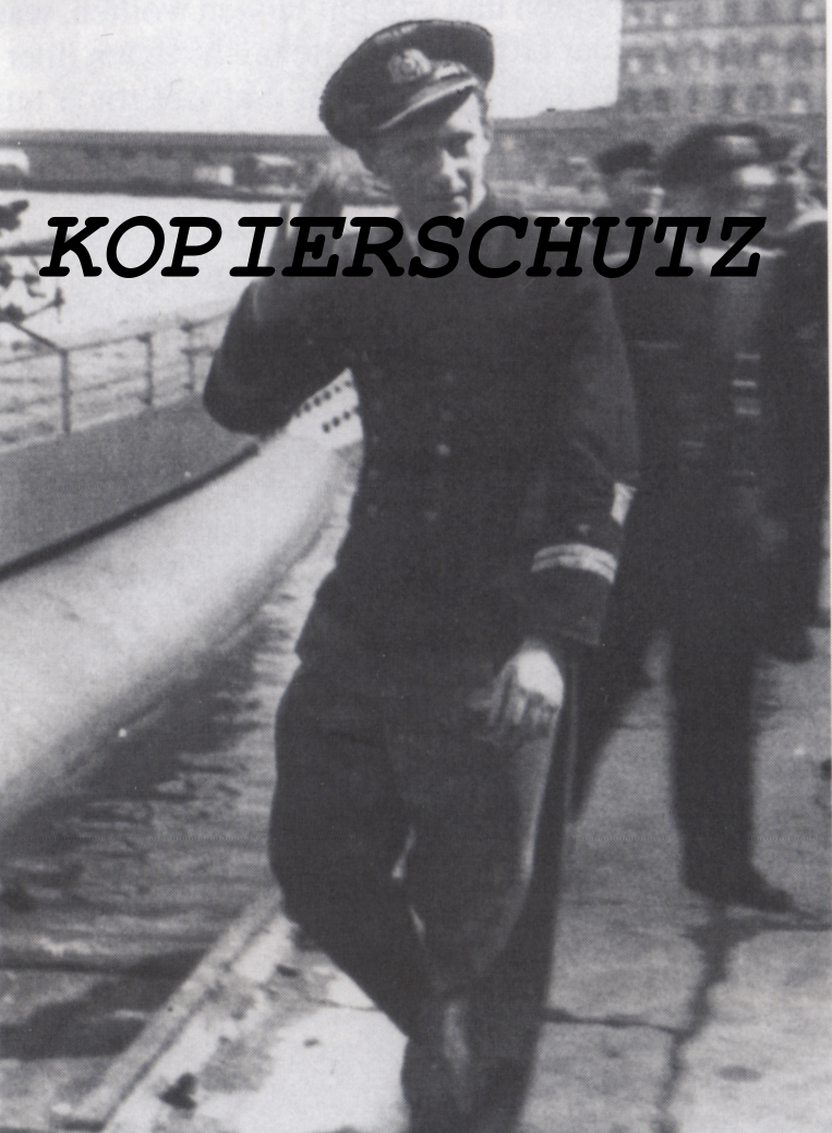 U-BOOT-KRIEG FOTO KOMMANDANT FRIEDRICH GUGGENBERGER IN STÜTZPUNKT LA ...