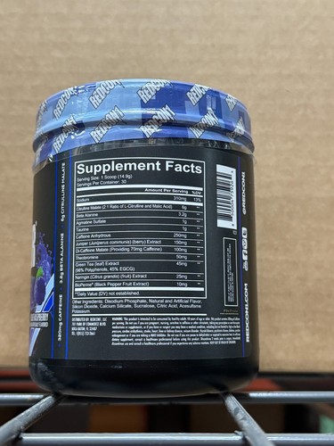 REDCON1 TOTAL WAR Pre Workout 30 Serv Energy Focus Free Ship Free ...