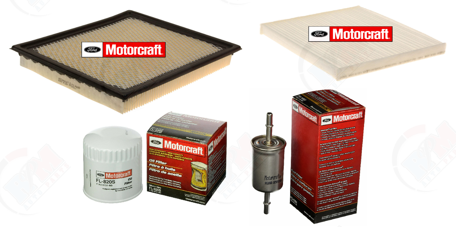 MOTORCRAFT Tune Up FILTER Kit for 2005-2010 Ford Mustang 4.0L 4.6L | eBay