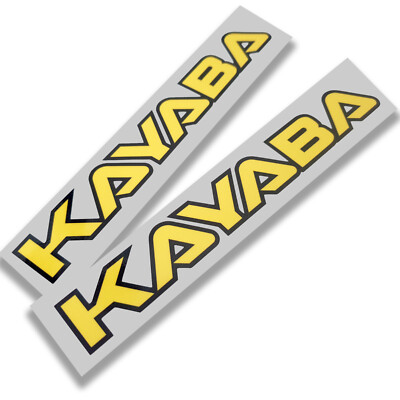 KAYABA decals graphics stickers 100mm wide Small x 2 pieces | eBay