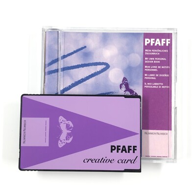 Pfaff Personal Embroidery Designs Re-writable Creative Card -7570 7560 ...