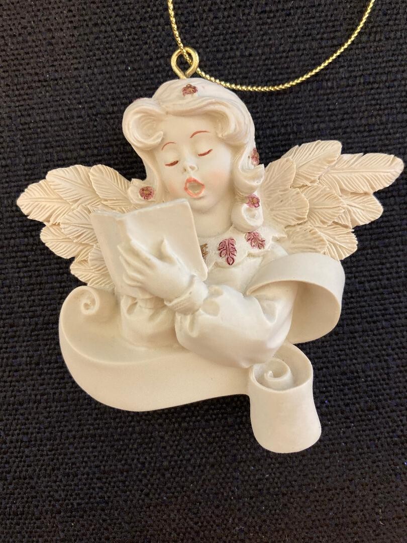 PAVILION GIFT CO SRAH'S ANGEL #30859 BURG ANGEL HOLDING BOOK REALLY ...
