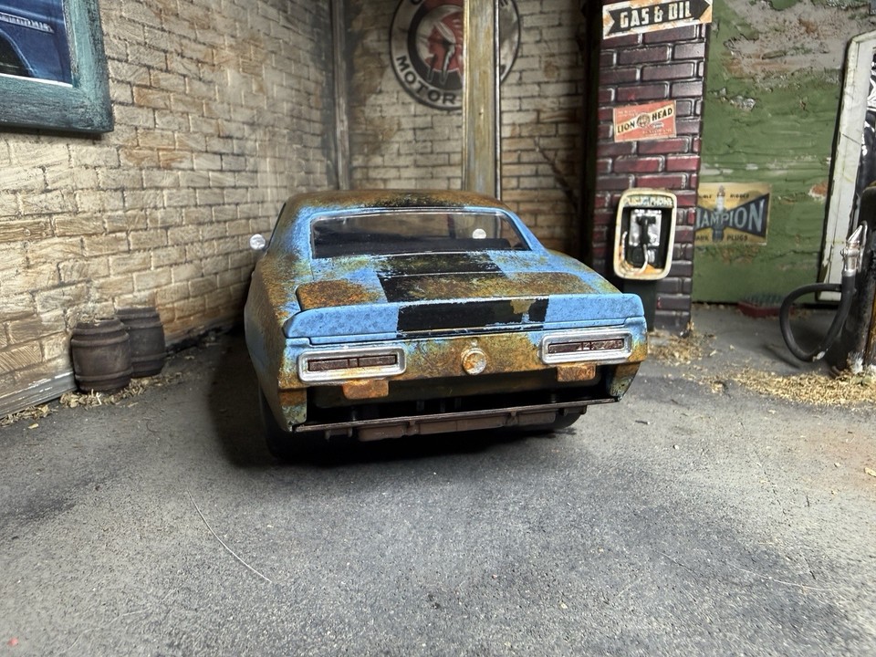 1967 Camaro Rat Rod Rusty Weathered Patina 1/24 Jada Diecast | eBay
