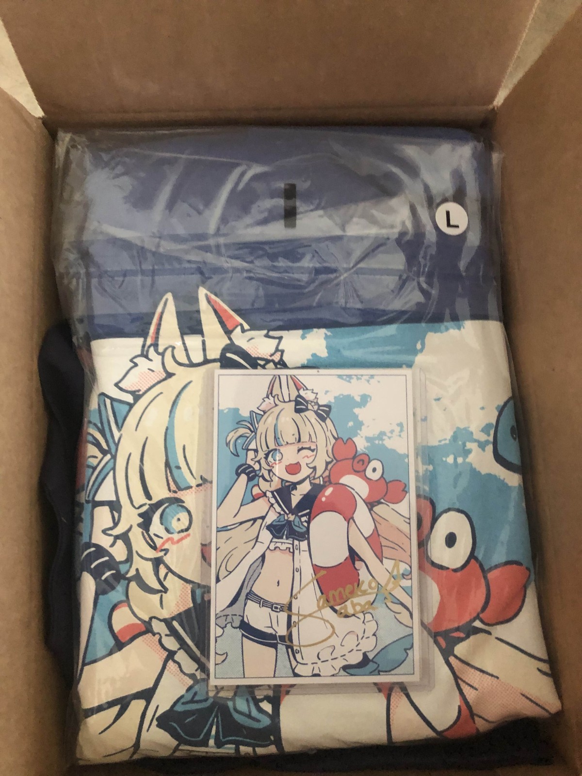 Sameko Saba Omocat Debut Celebration Set with Signed Card Sized L | eBay