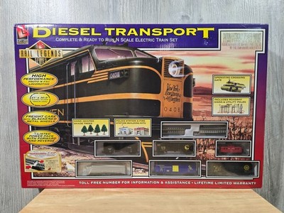 Life-Like N Scale New Haven Diesel Transport Train Set Rail Legends ...