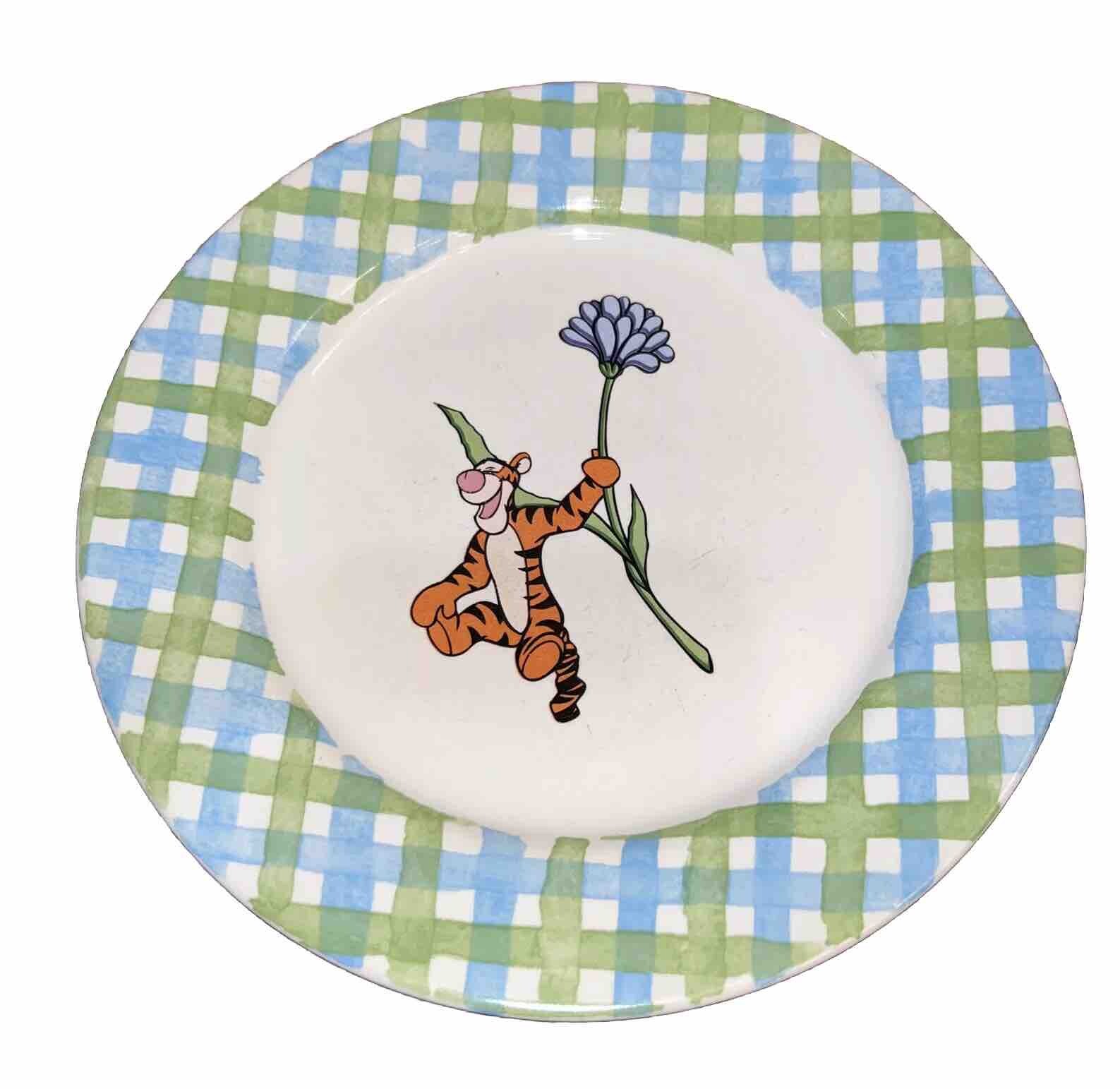 Tigger POOHTANICALS Plate 7 3/4" Disney Dessert Snack Child’s 1 Of 4 ...