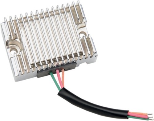 6 VOLT VOLTAGE REGULATOR CHROME HARLEY PANHEAD FL DUO-GLIDE SPORTSTER ...