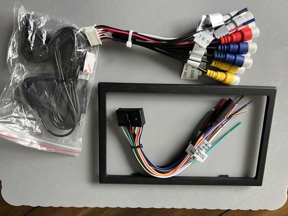 Jensen Connector Cable Gtpartes Dual XDCPA10BT For Pre-Amp Video AV ...