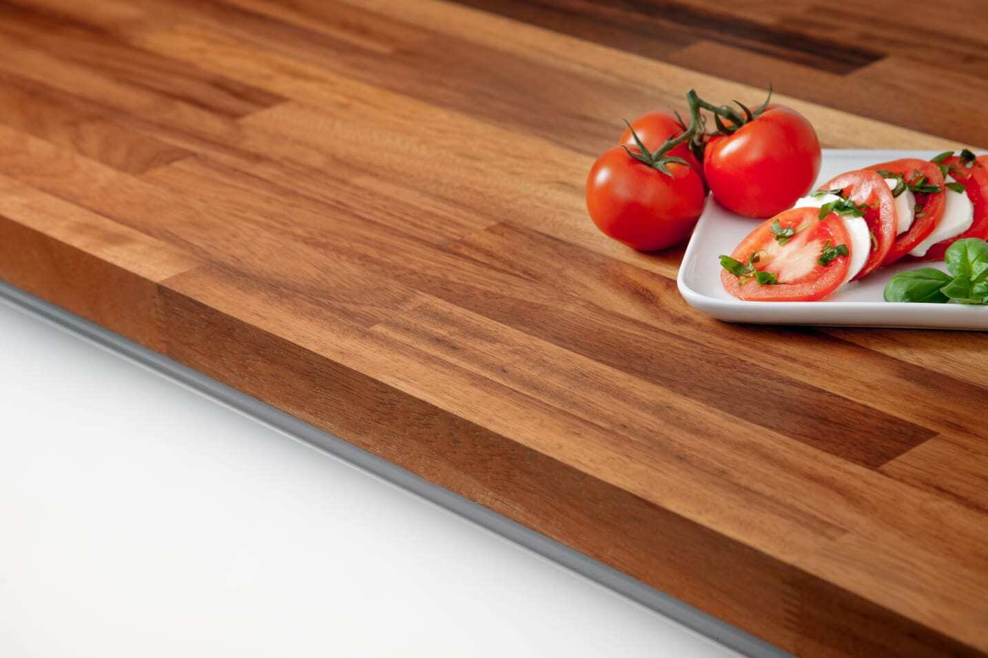 Solid Iroko Wood Timber Worktops, 40mm staves, Top Grade, 2M 3M 4M ...