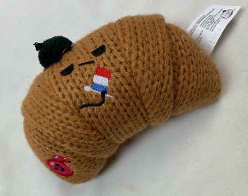 Ami Amis Pierre The Croissant Jakks Stuffed Plush Soft Knit Toy 5” Wave ...
