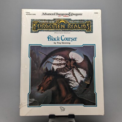 Forgotten Realms Black Courser • AD&D FRA2 TSR 9290 (1990) • SEALED | eBay