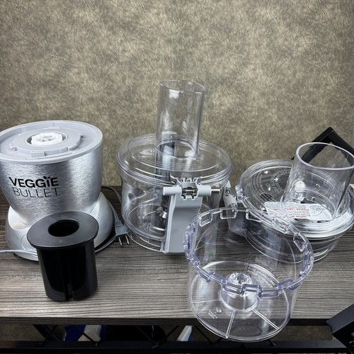 Veggie Bullet 3-in-1 Electric Spiralizer, Slicer & Shredder FOR PARTS ...