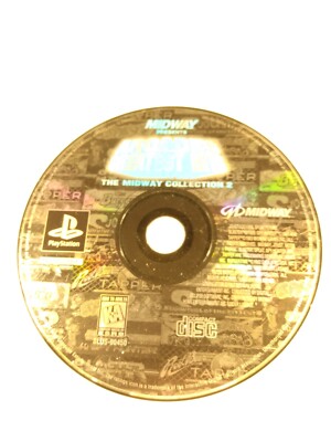 Midway Arcade's Greatest Hits Collection 2 Sony PlayStation 1 Disc Only ...