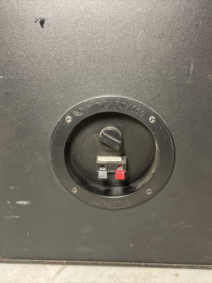 Infinity RS-4000 One Speaker Only Tested Working READ DESC | eBay