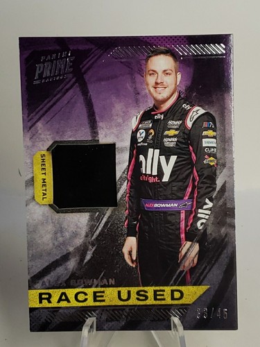 2023 Panini Prime Racing Prime Race Used Sheet Metal /45 Alex Bowman ...