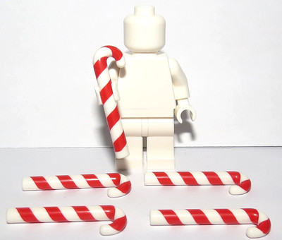 Lego 5 Candy Cane Minifigure Not Included Christmas Xmas Santa Elf ...