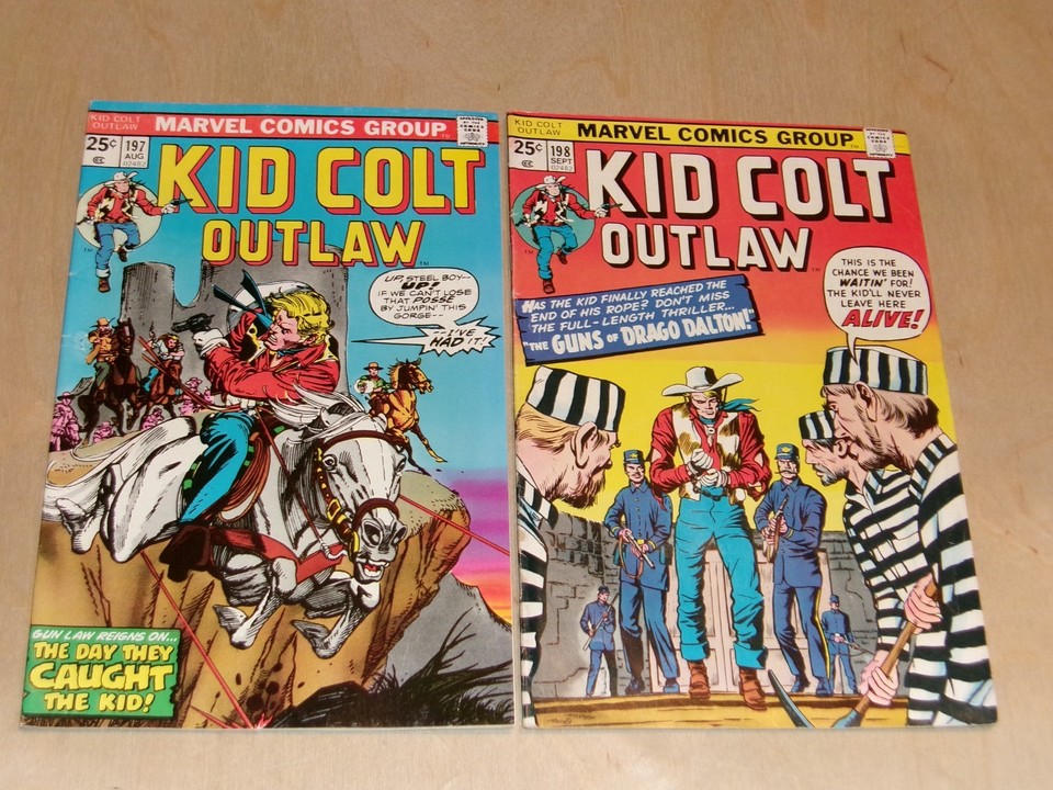 Kid Colt Outlaw 171-220 (1973-1977) FN Average Full Run 50 Total Issues ...
