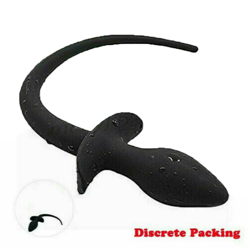 Silicone Dog Tail Plugs For Adult Slaves Women Men Games Puppy Cosplay ...