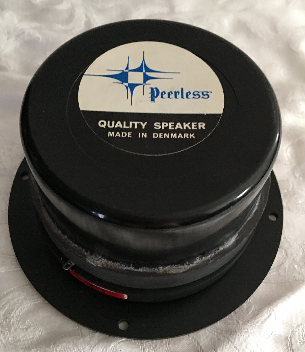 Peerless 2" Poly Dome Midrange 8 Ohm RARE! | eBay