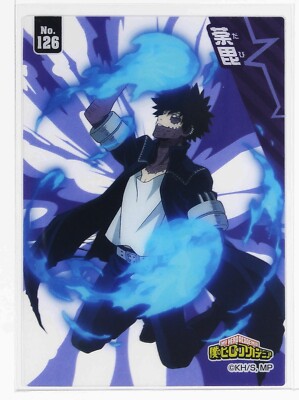My Hero Academia Clear Card Collection Gum No.126 Dabi | eBay