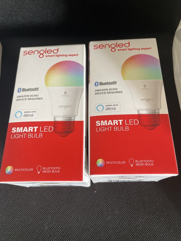 SENGLED SMART LIGHT BULB BLUETOOTH MESH COLOR CHANGING LED ALEXA 1 Bulb ...