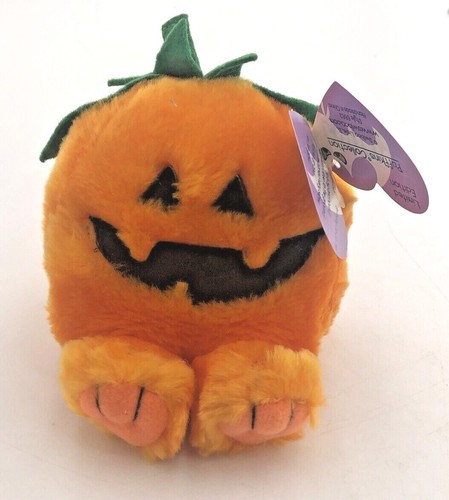 Puffkins Halloween PUMPKIN GOURDY Limited Edition Bean Bag Plush ...