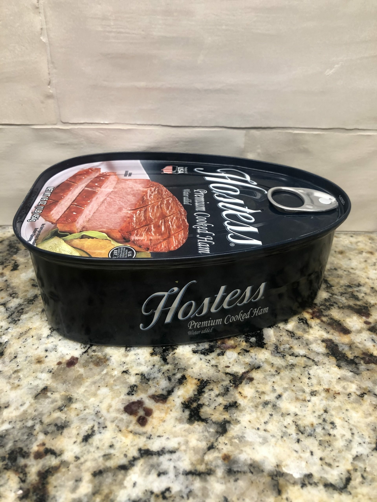 12 Hostess Premium Cooked Canned Ham 16oz (1LB) dak picnic ONE DOZEN ...