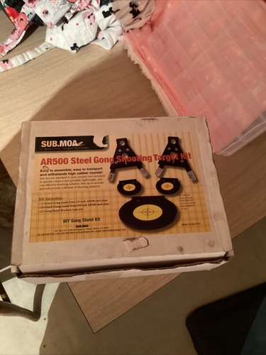 Sub.Moa AR500 Gong Shooting Target Kit | eBay