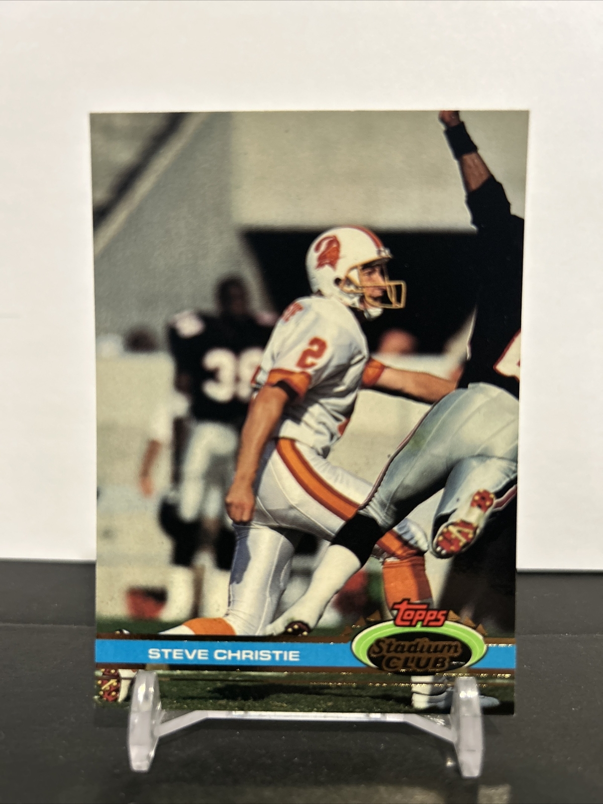 1991 Stadium Club Football Steve Christie Tampa Bay Buccaneers #352 | eBay