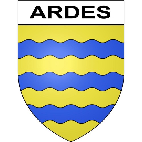 Ardes 63 ville sticker blason écusson autocollant adhésif | eBay