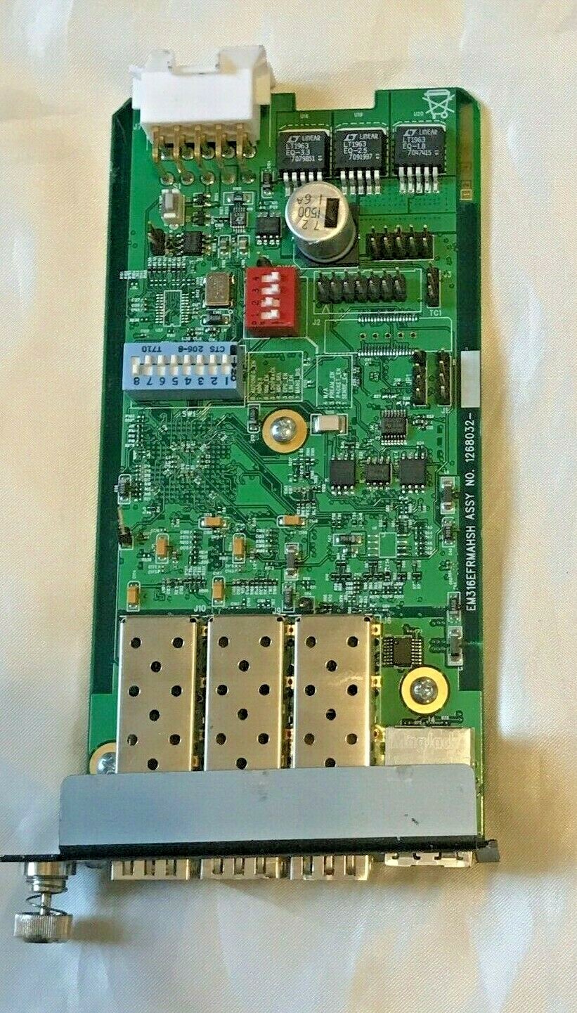 MRV EM316EFRMAHSH-R FIBER DRIVER MODULE CARD | eBay